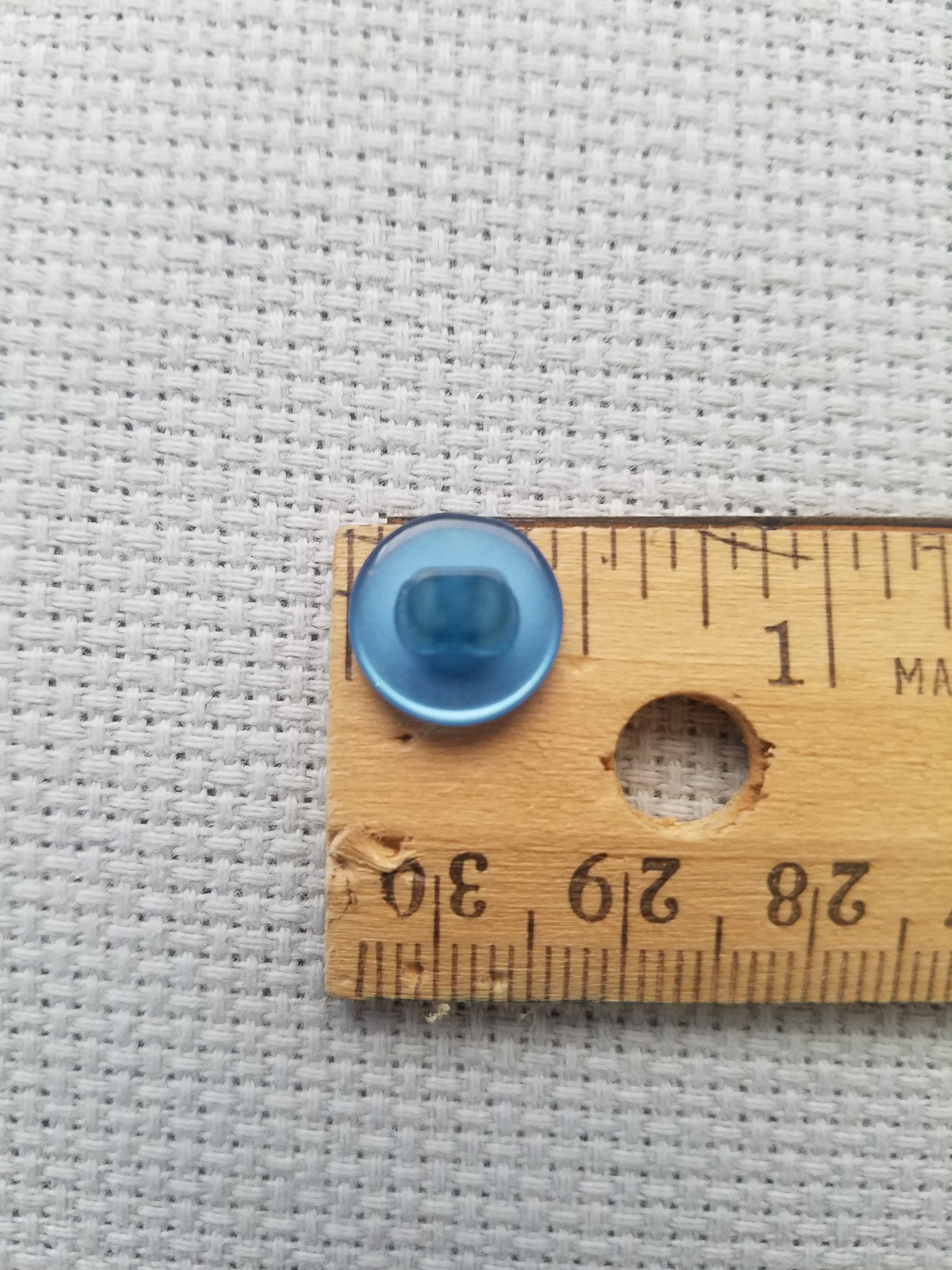 10 7/16 Inch Blue Shank Buttons - Etsy