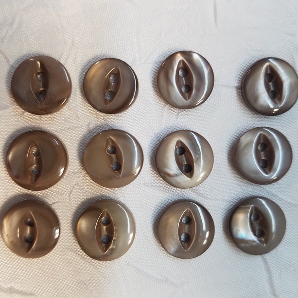 1 Inch Half Buttons - Etsy