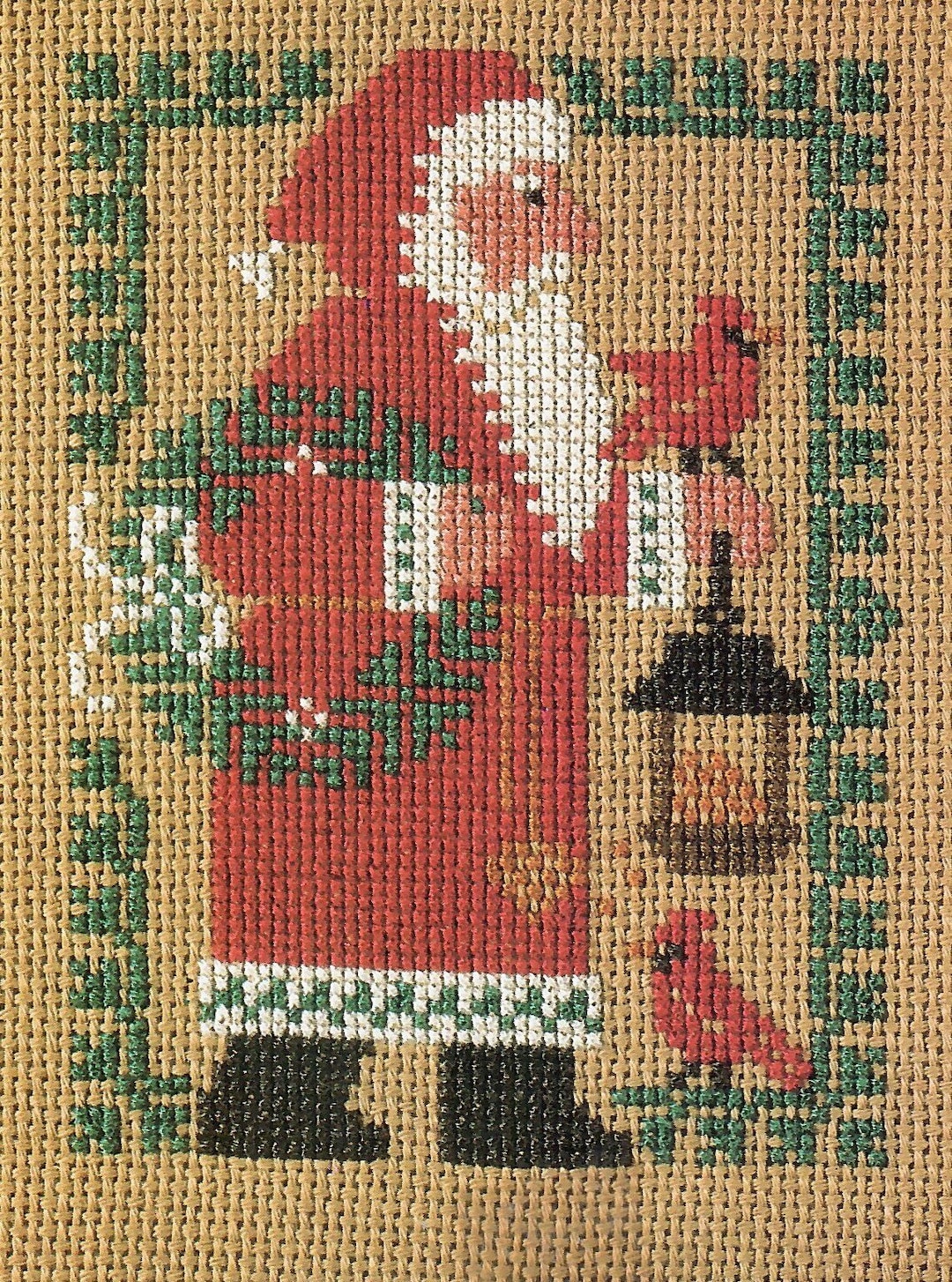 Santa Cross Stitch PDF - Etsy