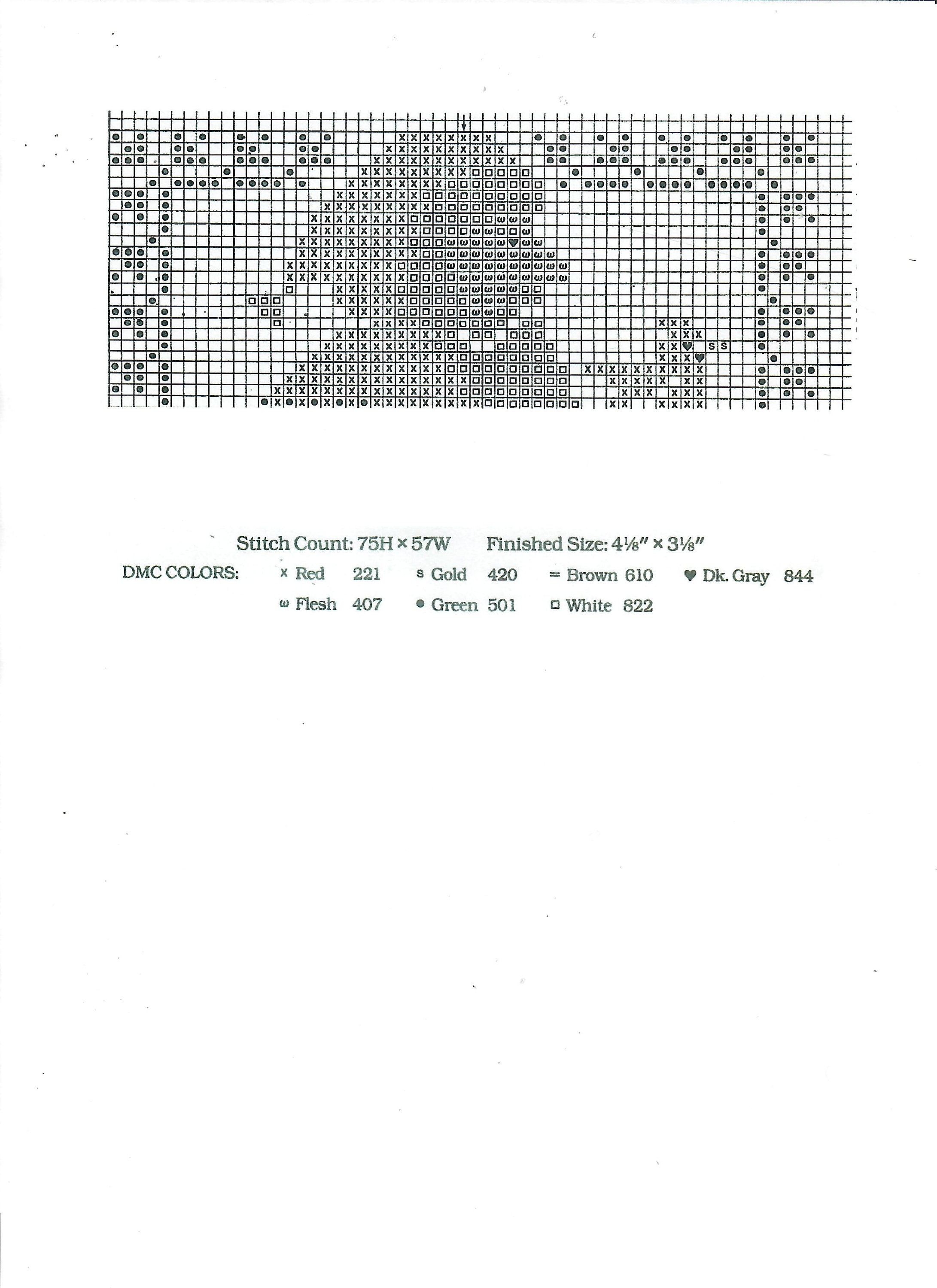 Santa Cross Stitch PDF - Etsy