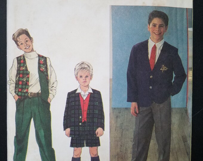 Simplicity 8635, Boys Suit Pattern, Boys Suit, Boys Pants, Boys Shorts ...