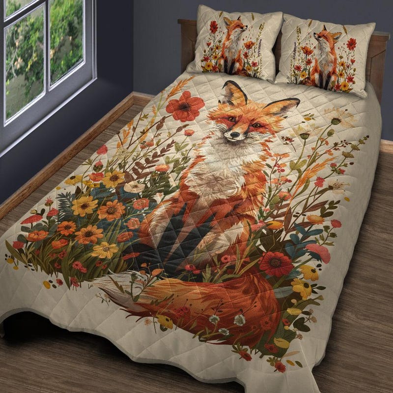 Fox Bedding - Etsy