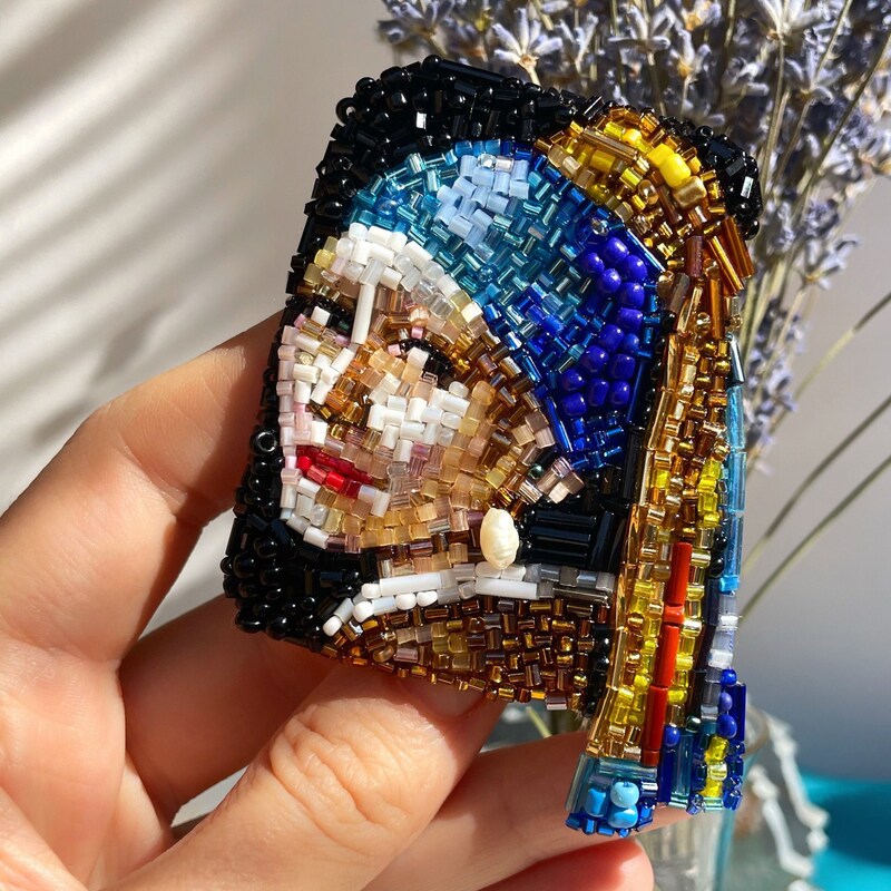 Beaded Brooches - Etsy