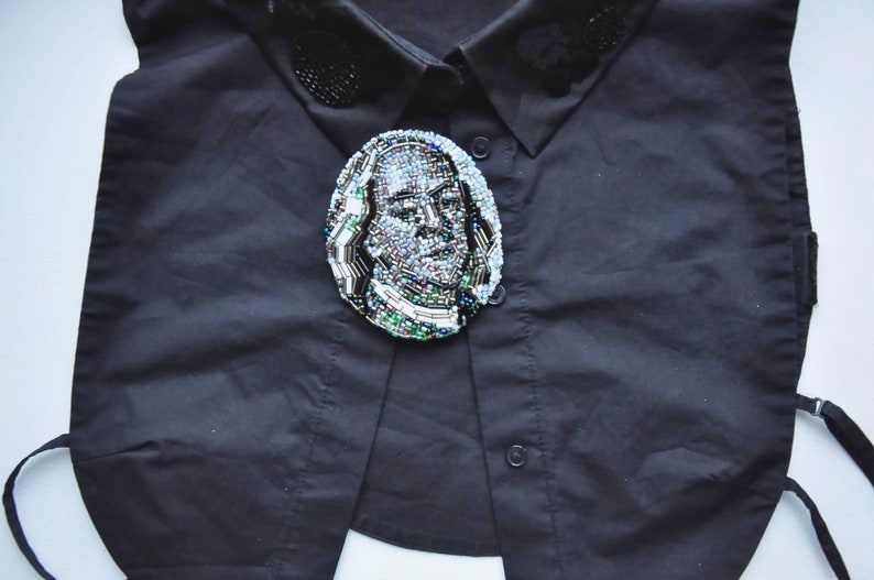 100 Dollar Bill Money Money Brooch Handmade Beaded Brooch in | Etsy