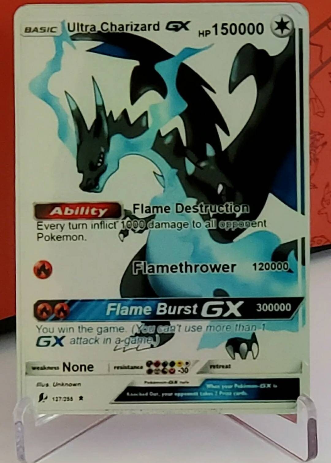 Ultra Charizard Gx Pokemon Card - Printable Cards