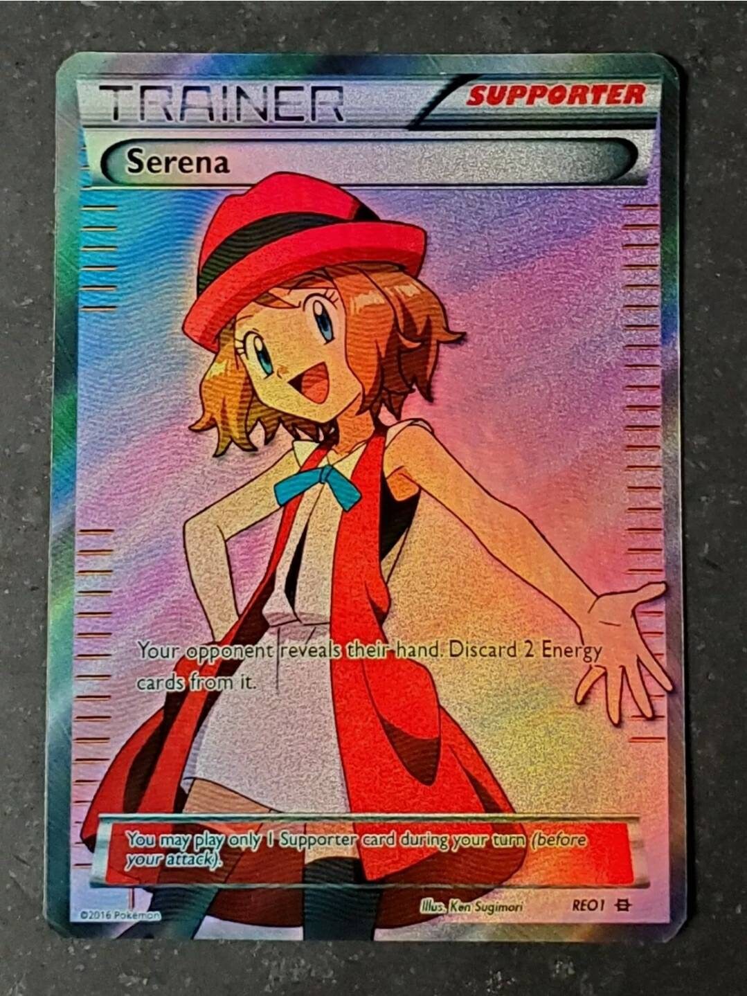 Serena Pokemon Card - Printable Cards