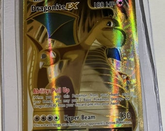 Dragonite Gold Card - Etsy