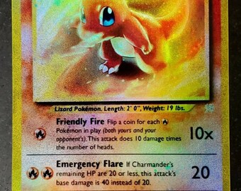 Charmander Full Art - Etsy