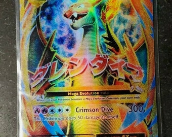 Mega Charizard Art - Etsy
