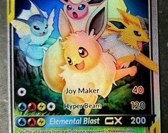 Jolteon Gx Card - Etsy
