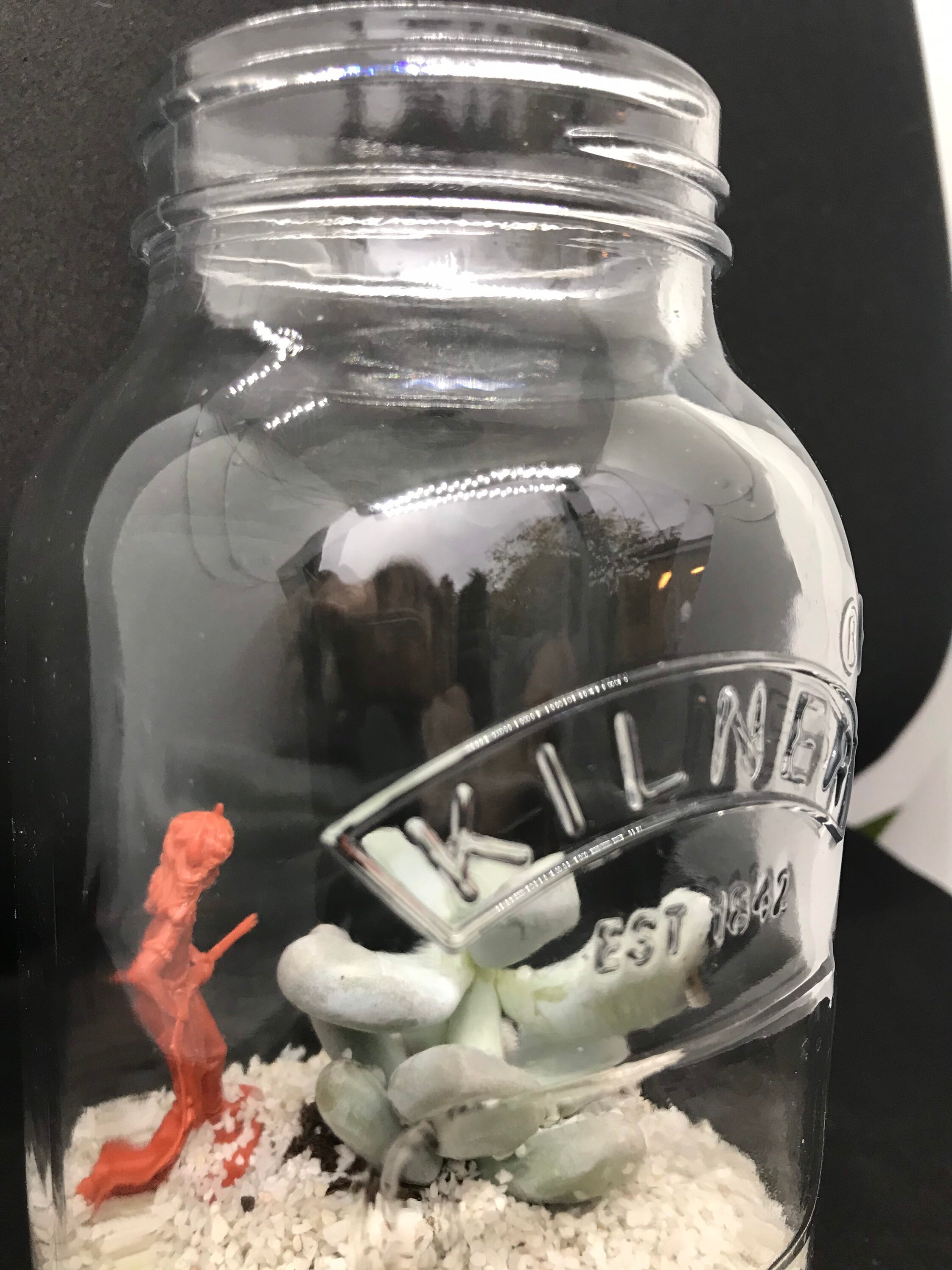 Vintage Cowboy or Indian Toy - Terrarium in 1lt Kilner Jar - Etsy