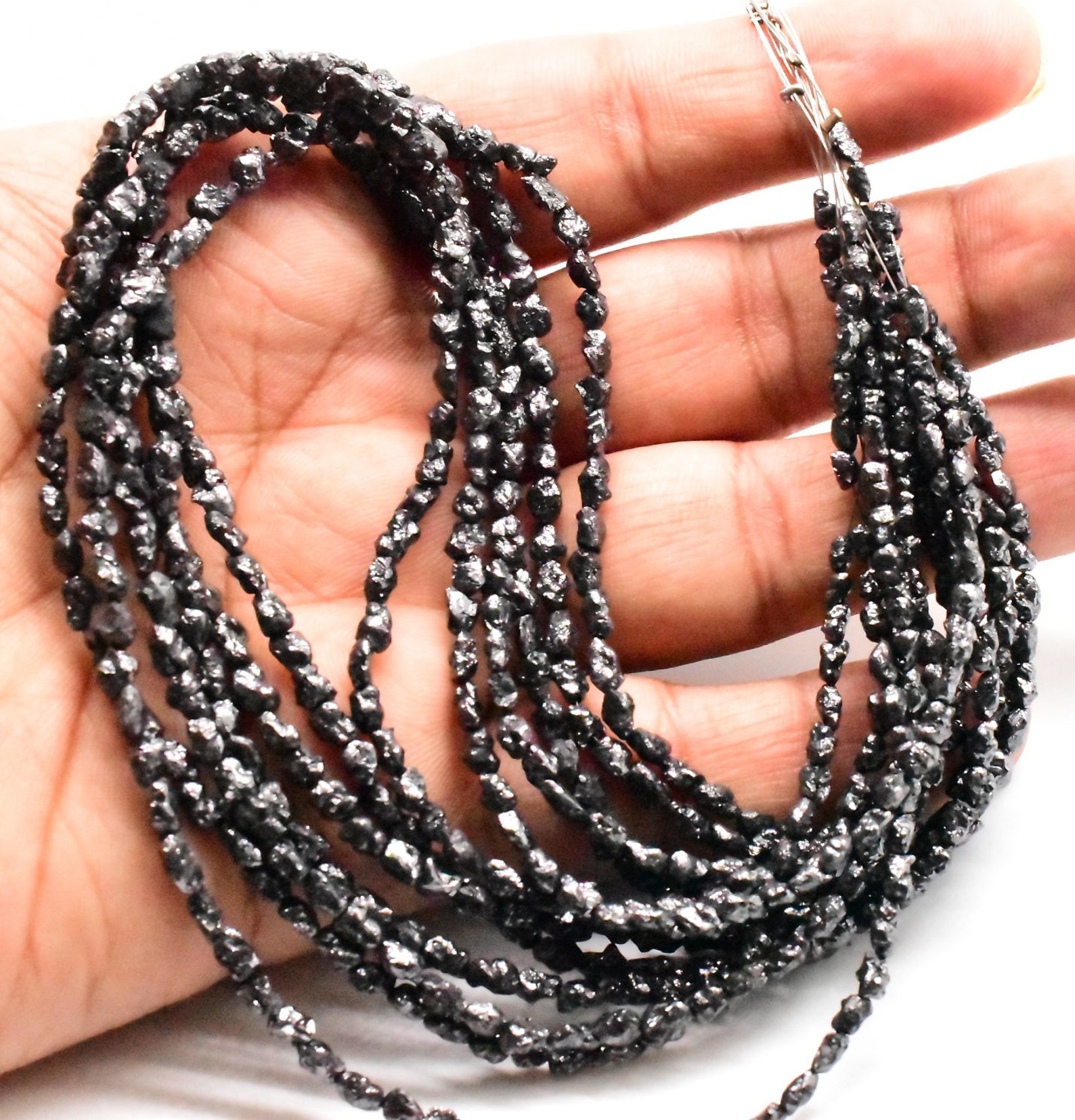 Black Rough Diamond Natural Diamond Raw DiamondsUncut | Etsy