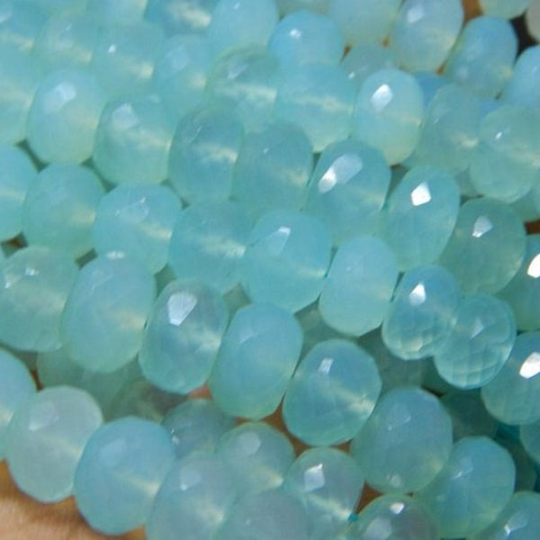 Aqua Blue Chalcedony - Etsy