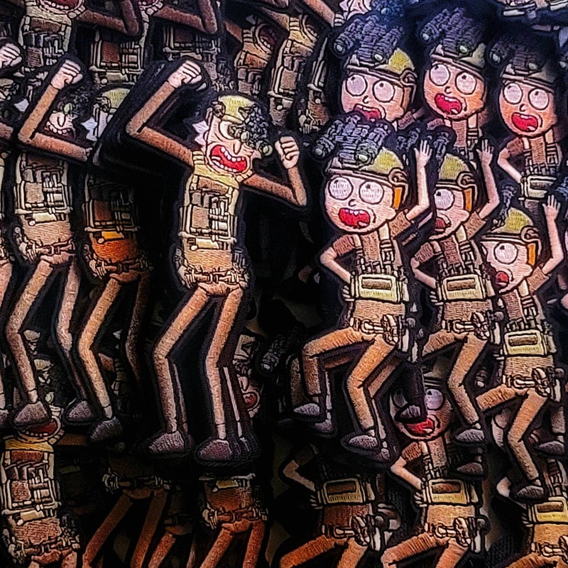 Rick And Morty Pin Etsy