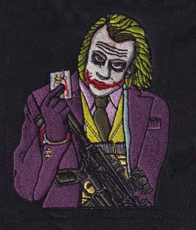 Tactical Joker Morale Patch DC Batman Gothem Military Awesome Funny - Etsy