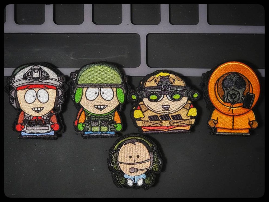 South Park Tactical Morale Patch Cartoon Adult Military Awesome Funny ...