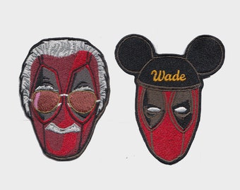 Deadpool Velcro Patch - Etsy