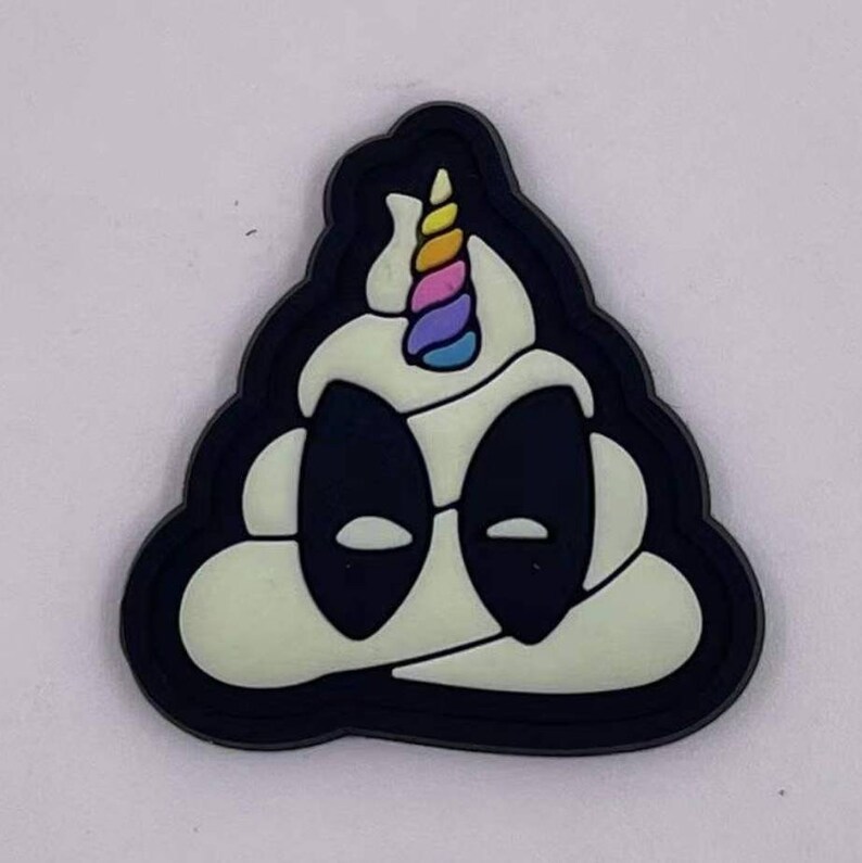Deadpool Deadpoo Ranger Eye PVC Patch X-force Unicorn Glow - Etsy