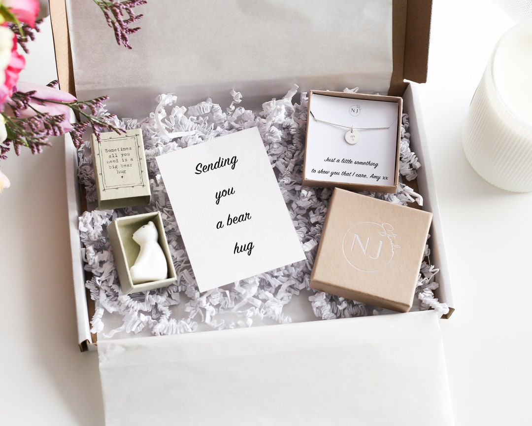 Hug in A Box, Sending Hug, Big Bear Hug, Gift for Her, Thinking of You ...