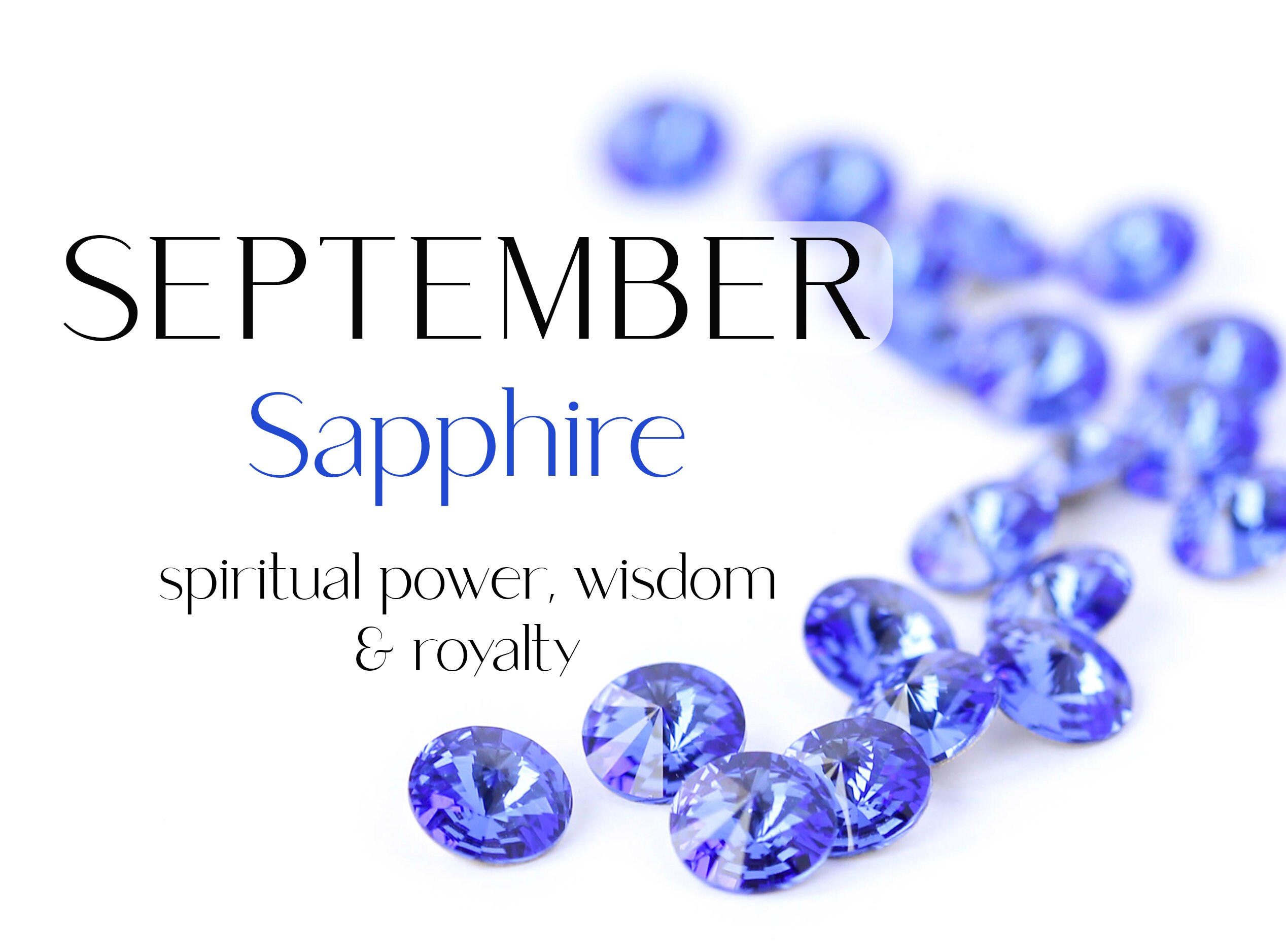 September Birthstone Bracelet Birthday Gift For Her | Etsy