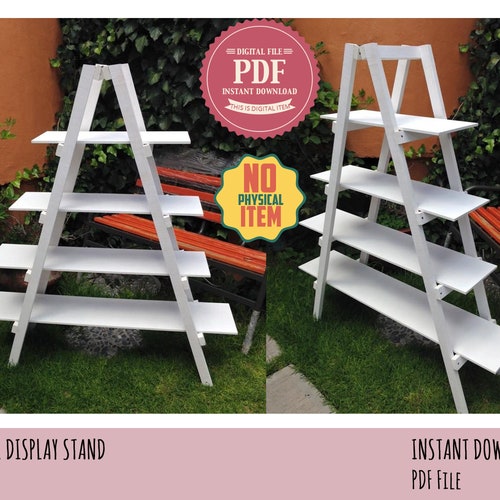 Display Stand Plan/craft Fair Stand Plan/wood Display Stand - Etsy
