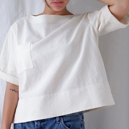 PDF Sewing Pattern Linen Top Sewing Pattern Digital - Etsy