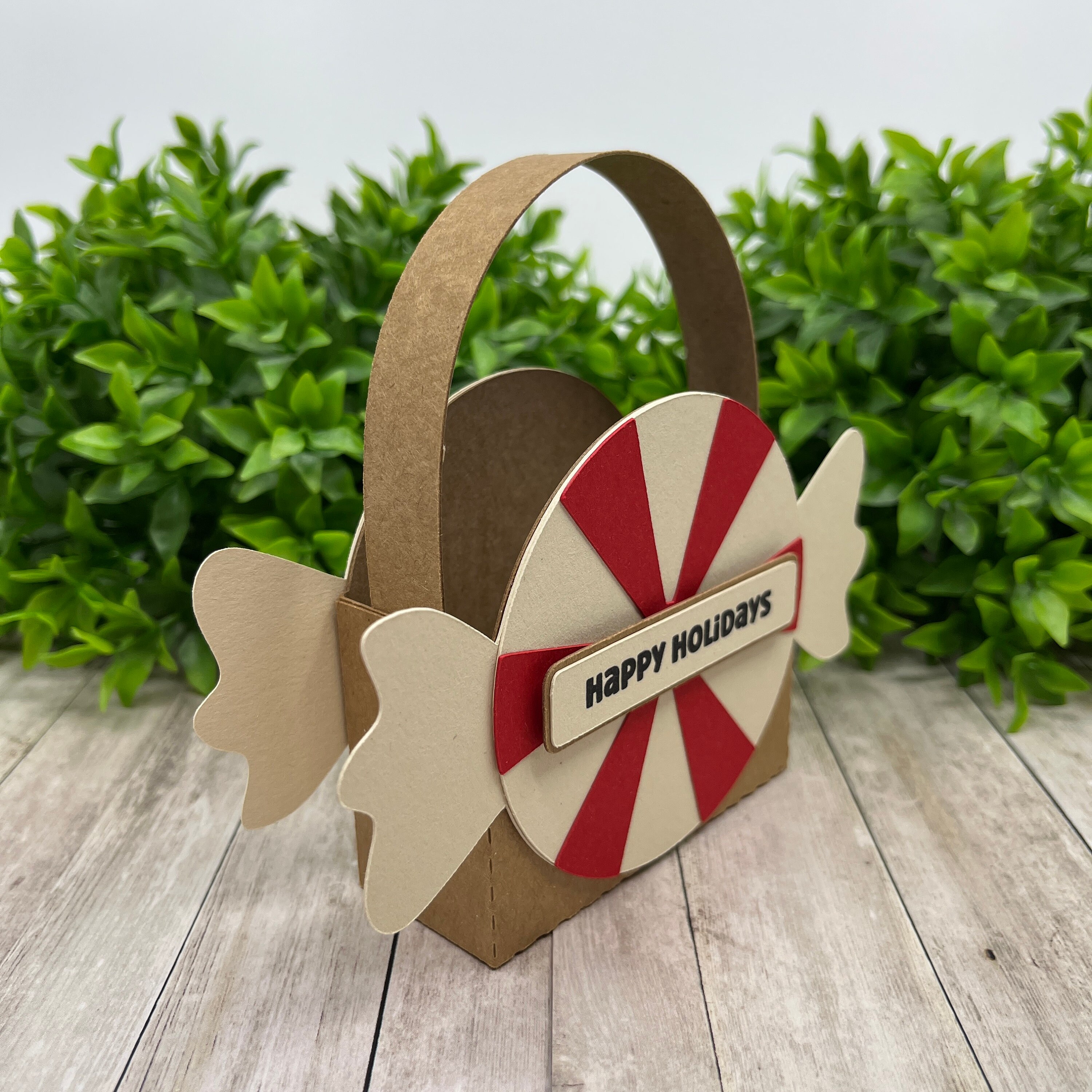 Cute Peppermint Candy Box !digital Cutting File for Silhouette Cameo ...