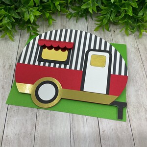 Set of 2 Caravan Cards !digital Cutting File! - Etsy