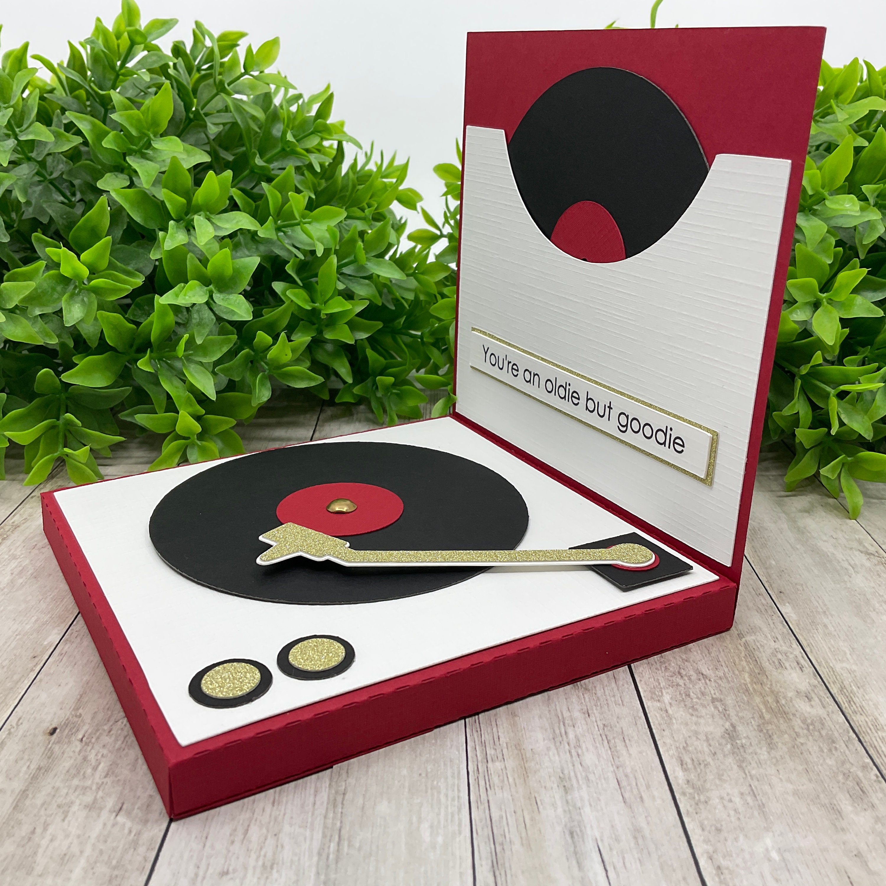 Record Player Giftbox Digital Cutting File - Etsy