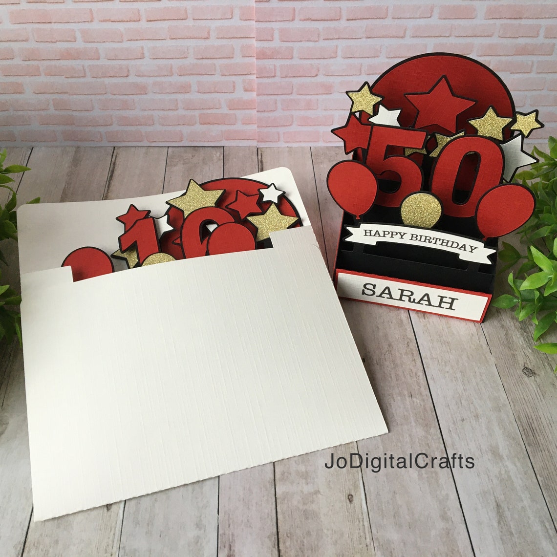 Birthday Box Cards digital Cutting File - Etsy Australia