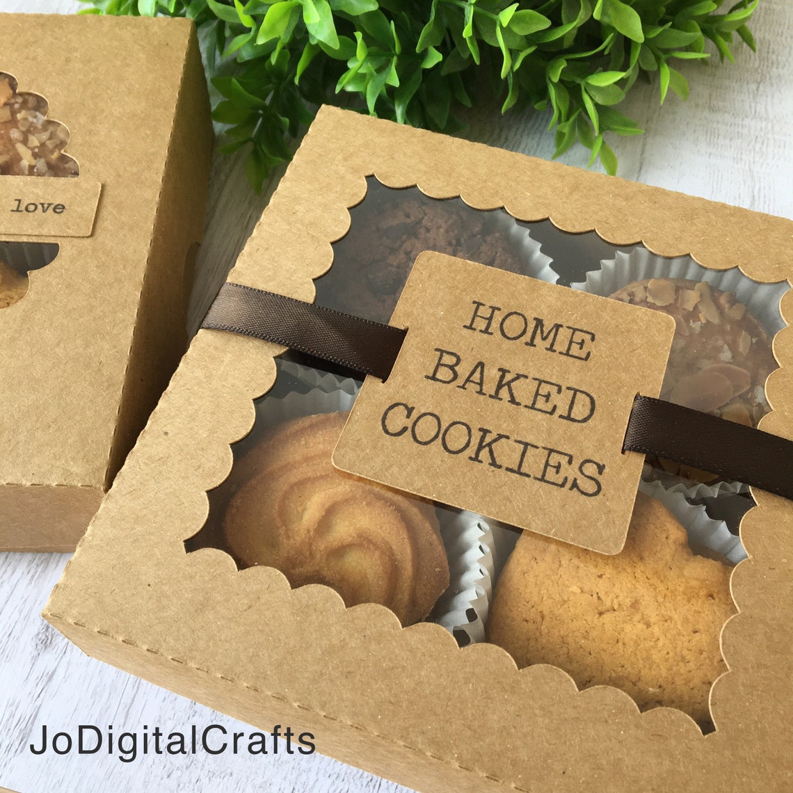 Cookie Box Large. !digital Cutting File for Silhouette Cameo and Cricut ...