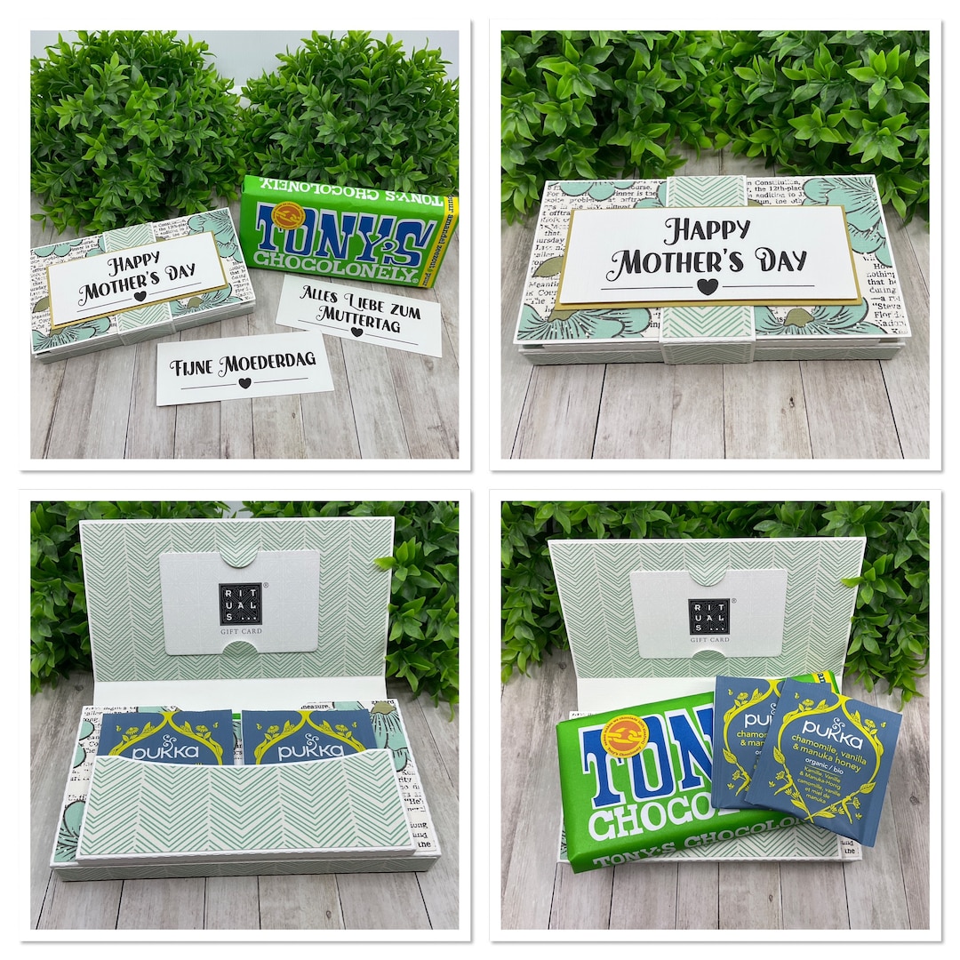 Tony Chocolonely Gift Card Holder !digital Cutting File for Silhouette ...