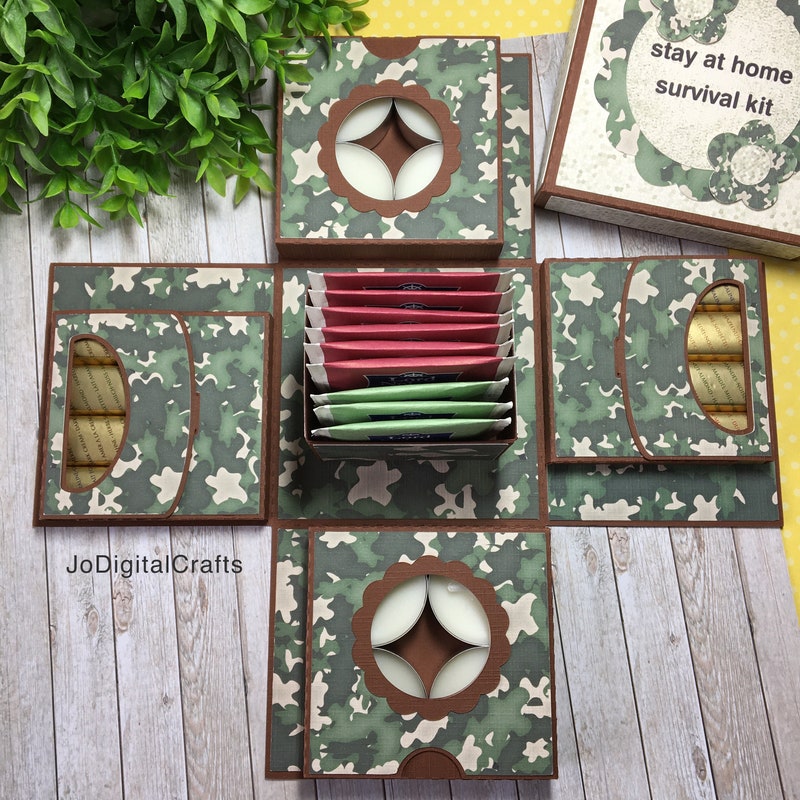 Exploding Box Svg - Etsy