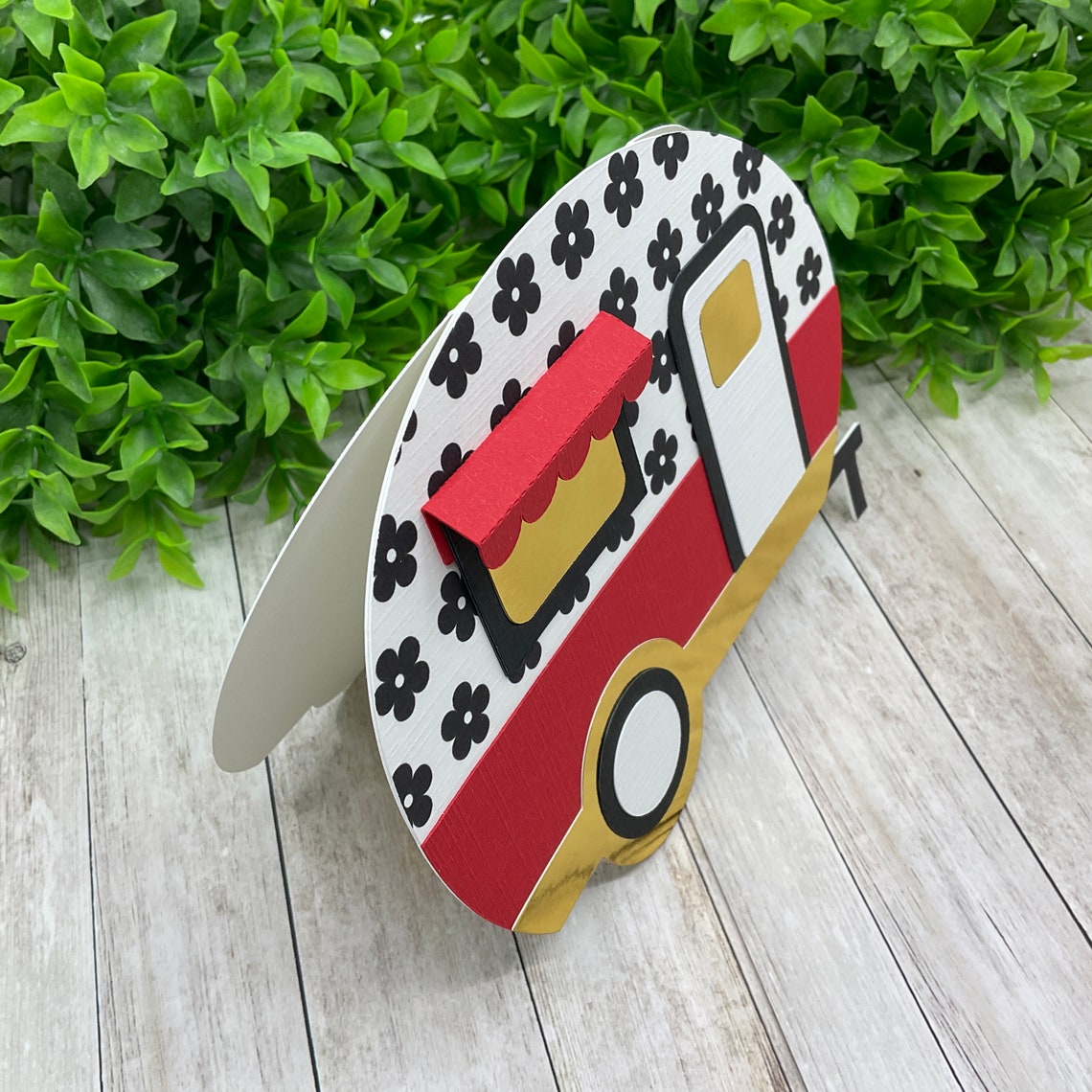 Set of 2 Caravan Cards !digital Cutting File! - Etsy