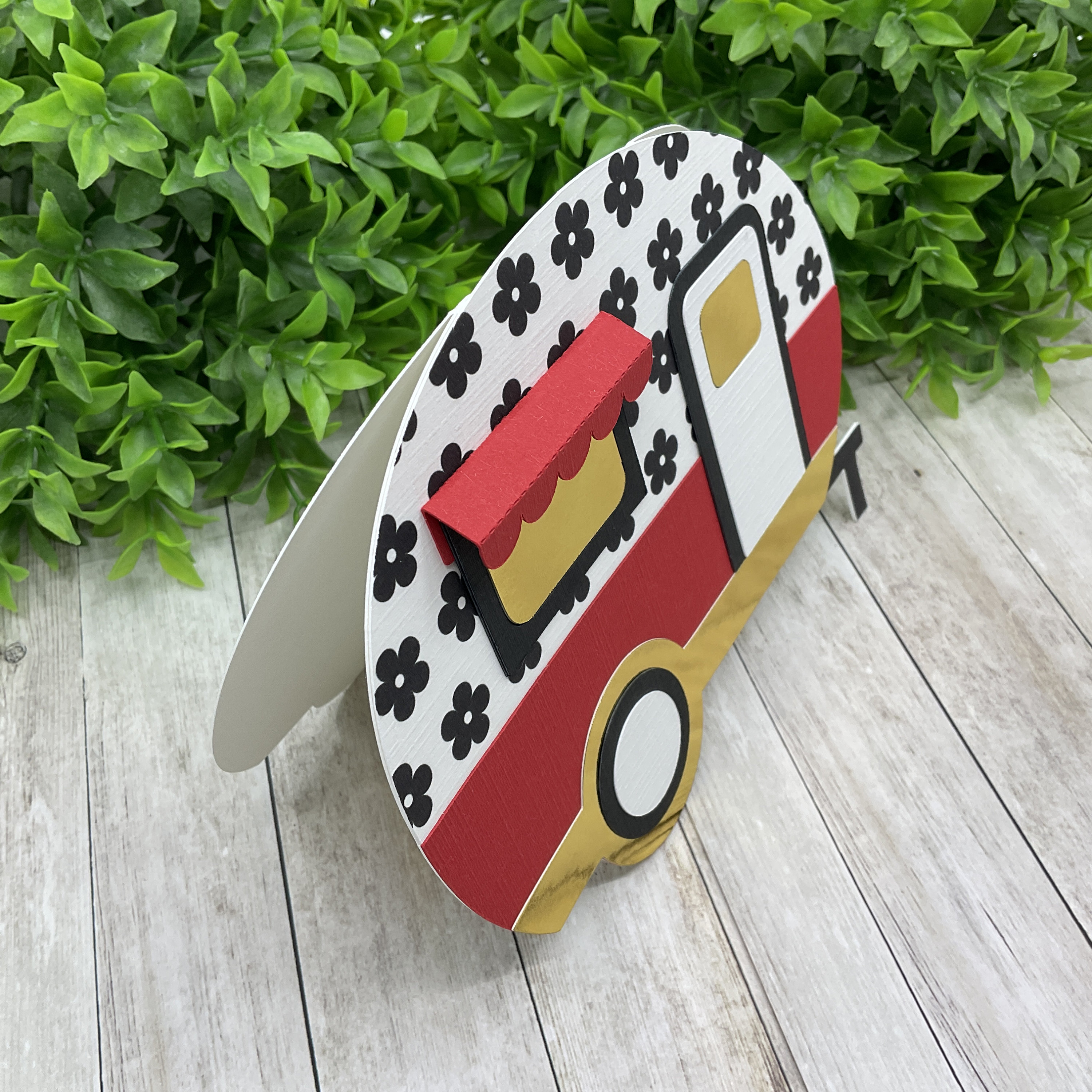 Set of 2 Caravan Cards !digital Cutting File! - Etsy