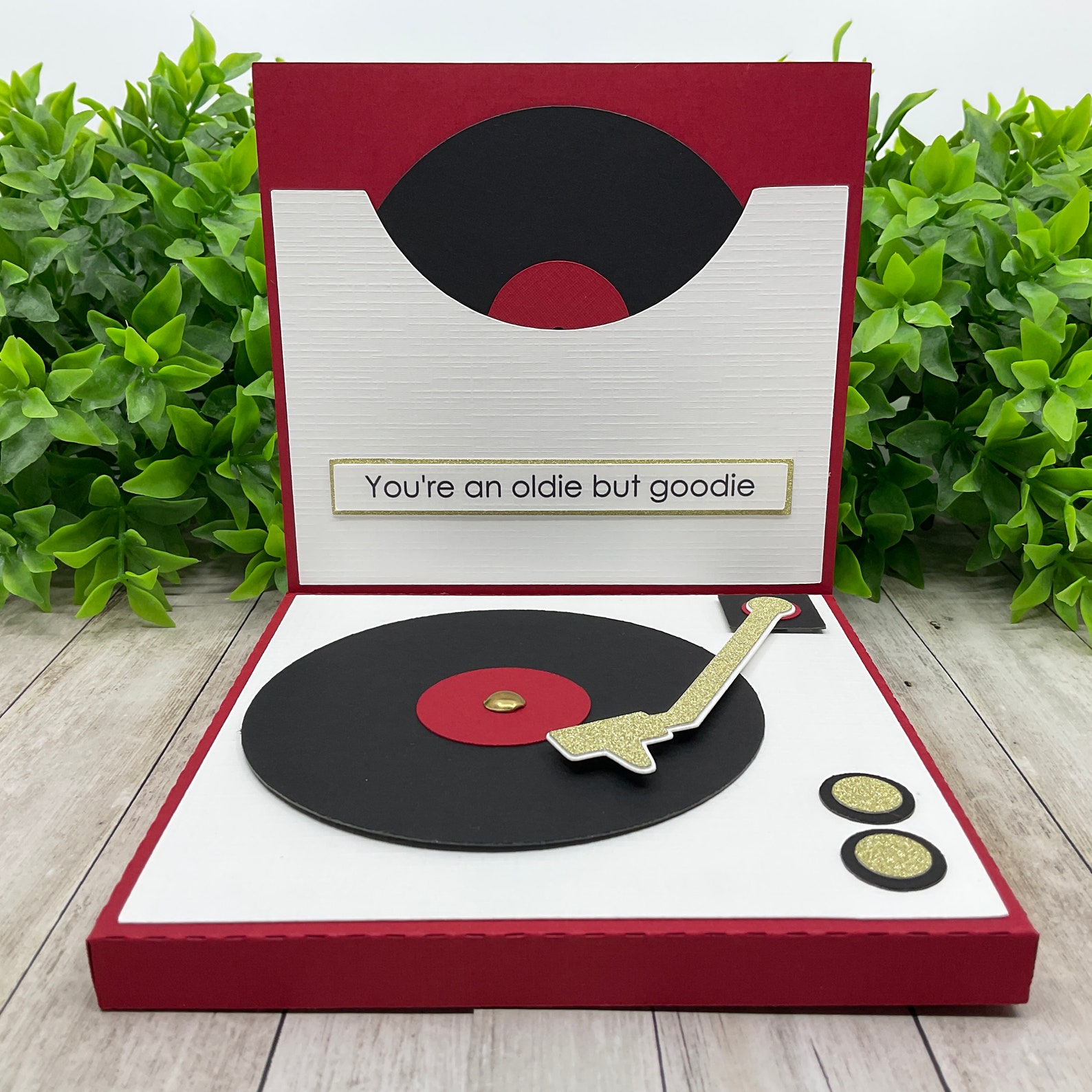 Record Player Giftbox Digital Cutting File - Etsy