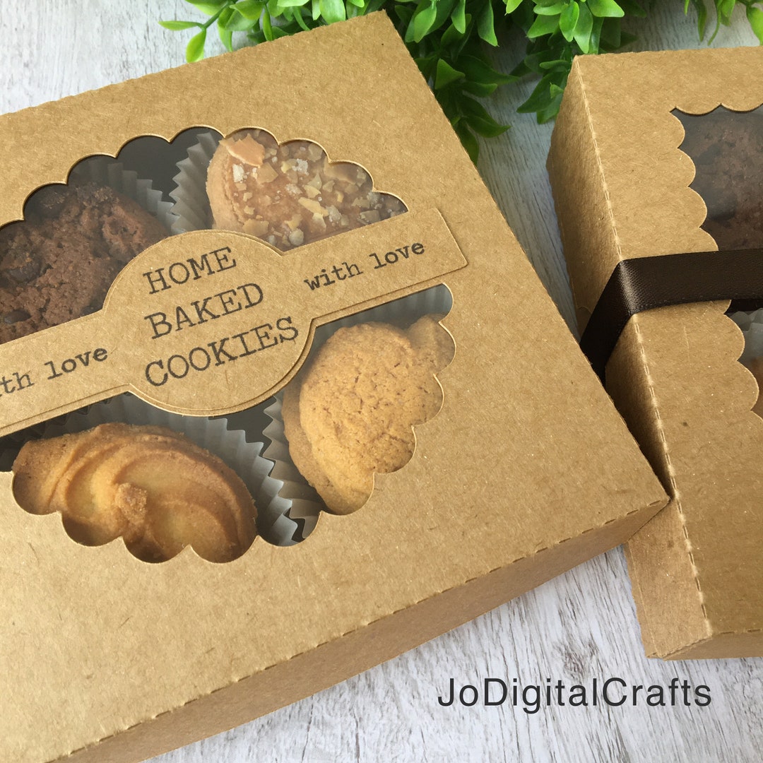 Cookie Box Large. !digital Cutting File for Silhouette Cameo and Cricut ...