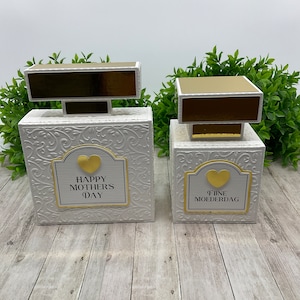 Set of 2 Perfume Bottle Boxes !digital Cutting File! - Etsy