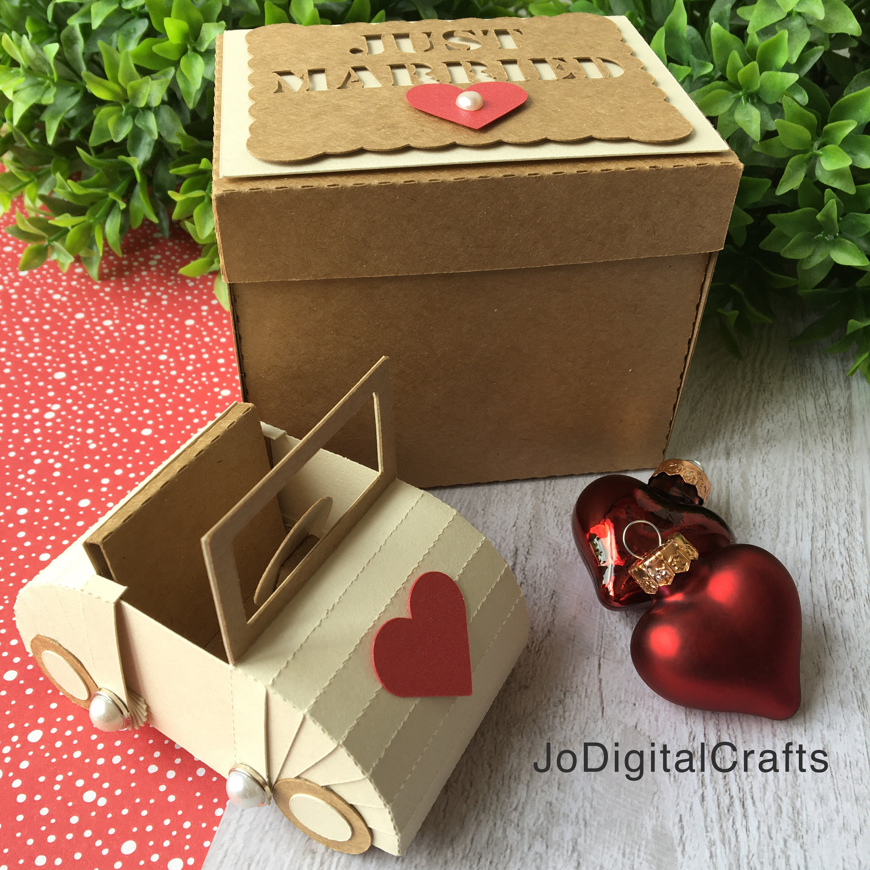 Exploding Wedding Box !digital Cutting File for Cricut Machines and ...