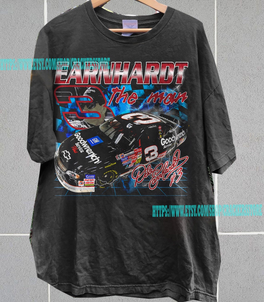 Vintage Dale Earnhardt Nascar T-shirt - Etsy