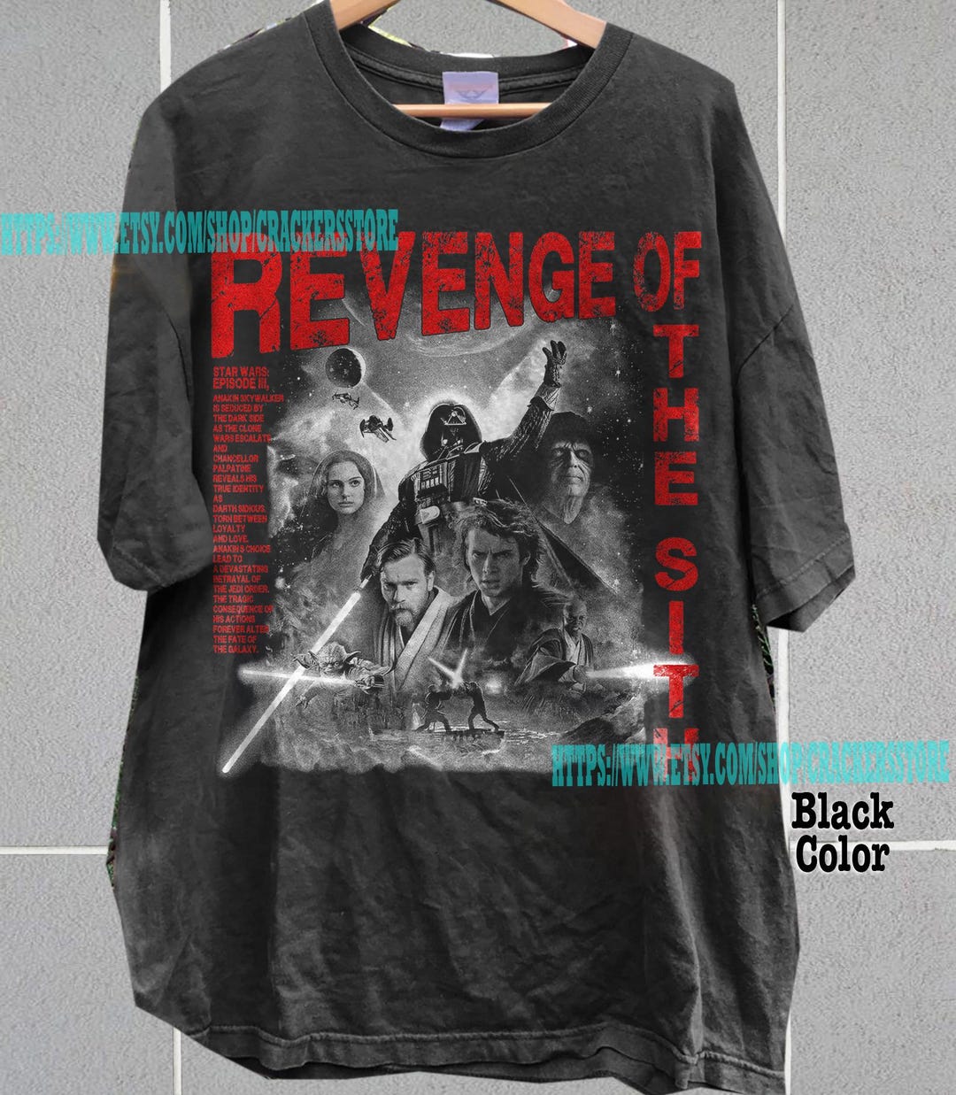 Vintage Revenge of the Sith T-shirt, Anakin Skywalker Shirt, Darth ...