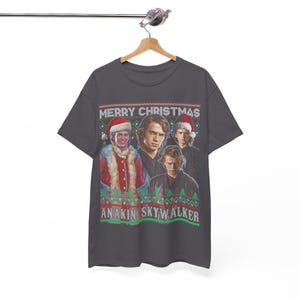 Merry Christmas Anakin Skywalker T-shirt - Etsy