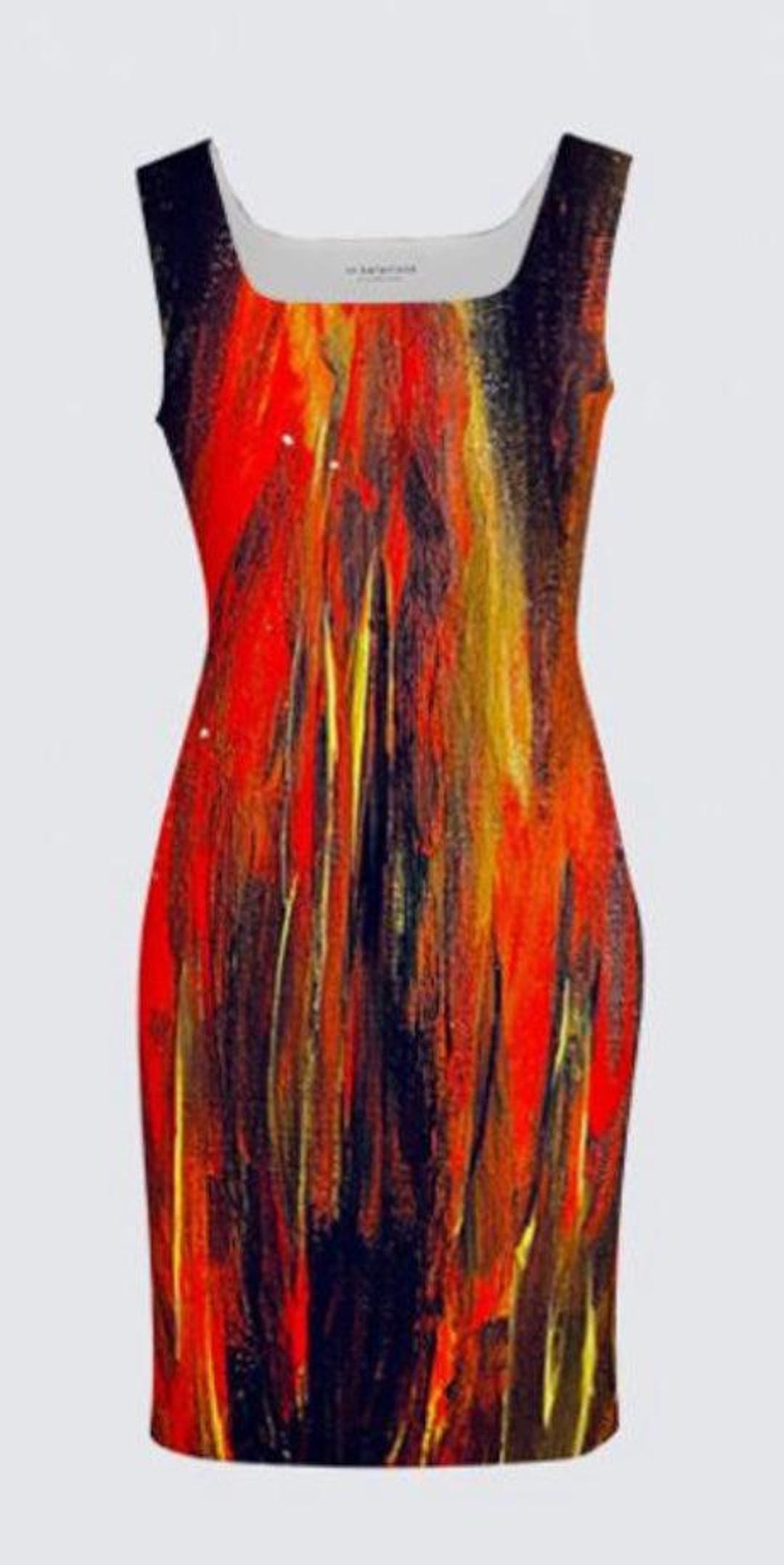 Flame on Amanda Dress II - Etsy