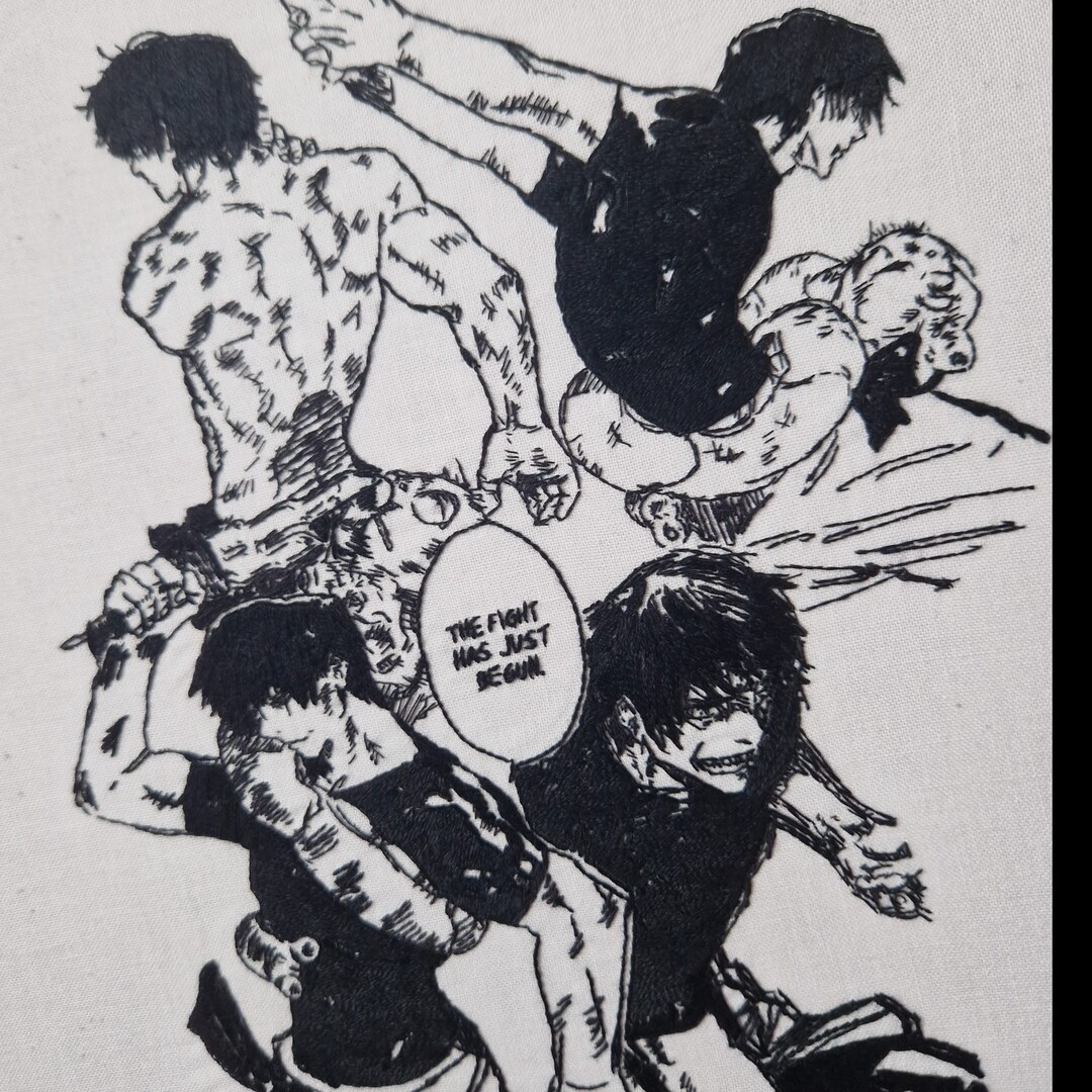 Toji Collage Embroidery - Etsy