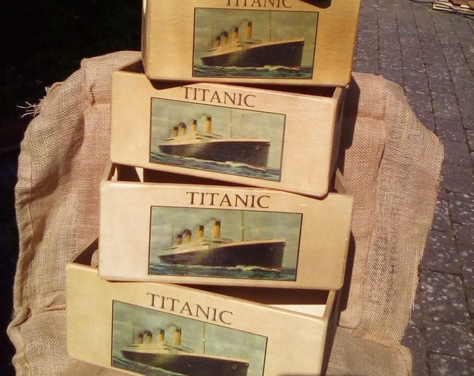 Titanic 1912 Shadow Box (31" 1/2 X 9" 1/2) - Etsy