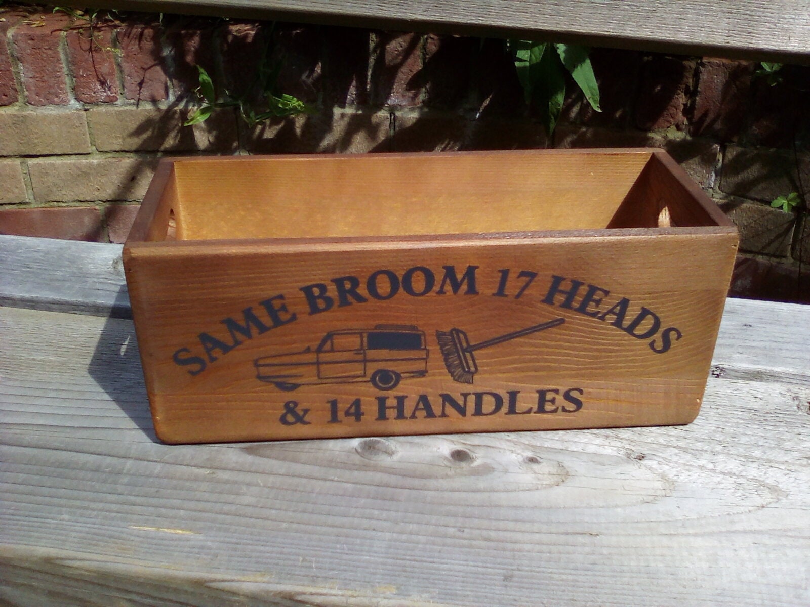 LOVELY JUBBLY! Rustic Wooden Storage Box. Great Gift for Fans of Only ...