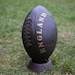 SCOTLAND RUGBY Antique Leather Style Display Ball With Optional Display ...