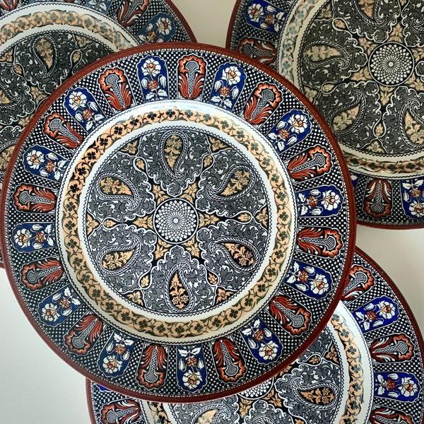 Bohemian Dinner Plates - Etsy