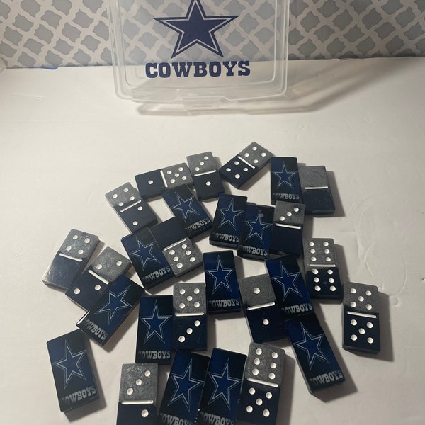 Dallas Cowboys Domino Set - Etsy