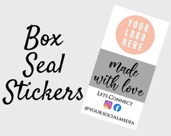 Box Stickers | Etsy